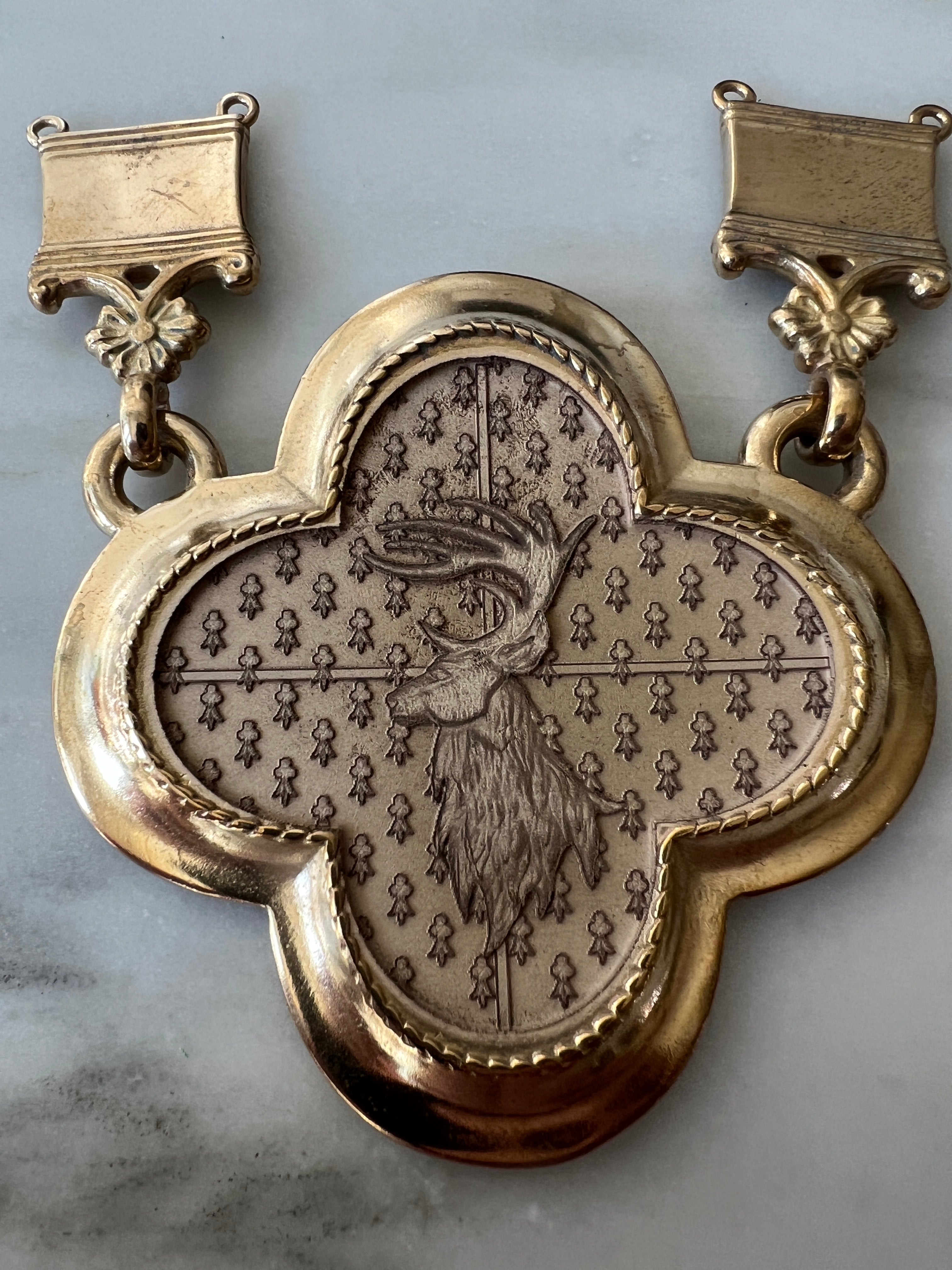 Livery Collar Component - Custom Quatrefoil Dependent | Archeo Studios